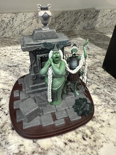DISNEY PARKS HAUNTED MANSION GRAVEYARD OPERA SINGER STATUE FIGURINE COA ...