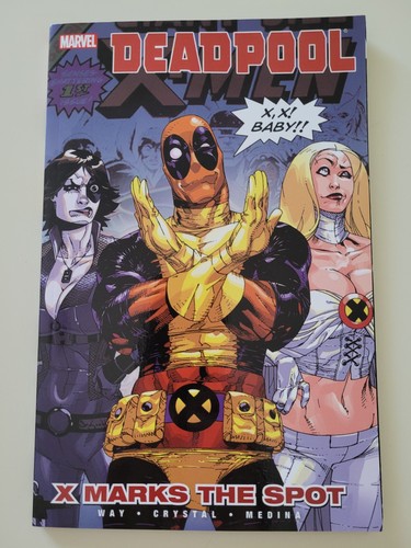 Deadpool X Marks The Spot 2010 Marvel Comics Superheroes book | eBay