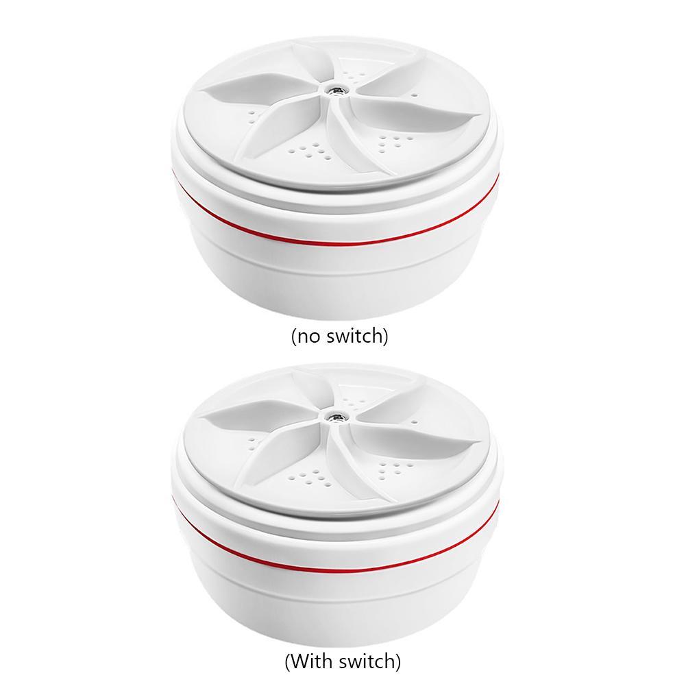 Washing Machine Rotating Mini Ultrasonic Turbo Washer for Travel (With ...