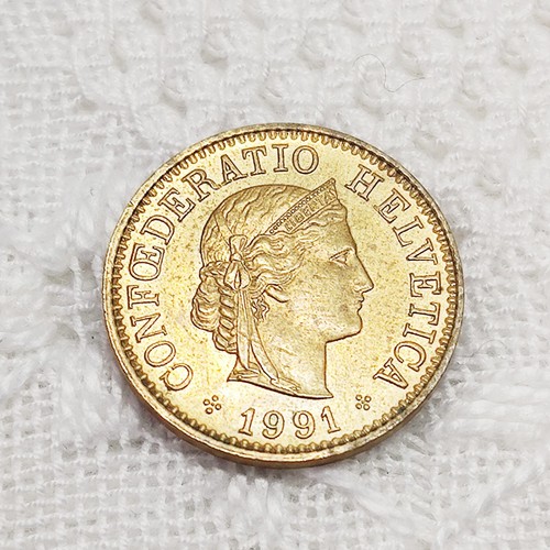 Coin Switzerland Confoederatio Helvetica 5 Rappen 1991 | eBay