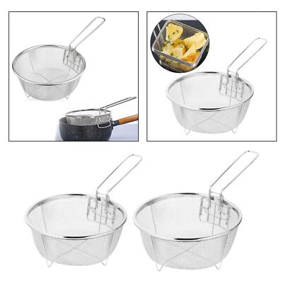 Hot Pot Colander Food Colander Frying Cooking Baskets Mesh Skimmer ...