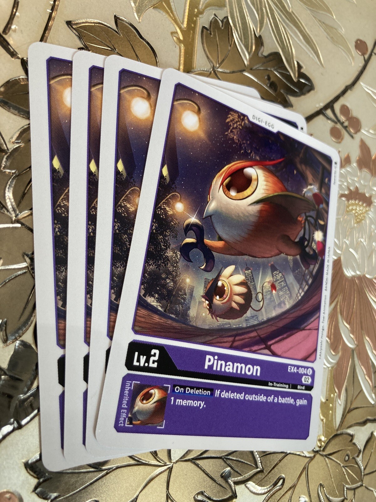 Digimon Card Game Playset Pinamon EX4-004 U Alternative Being | eBay