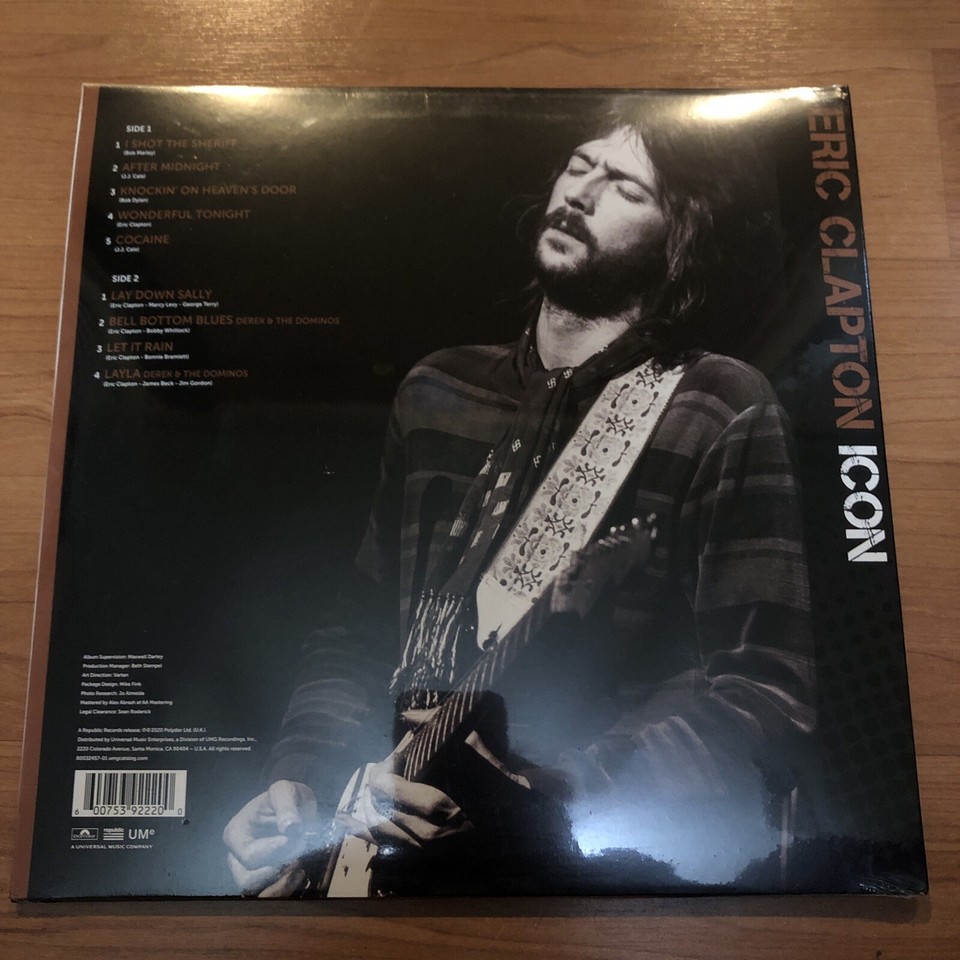 Eric Clapton - Icon - LP (Translucent Tan Vinyl). NEW | eBay