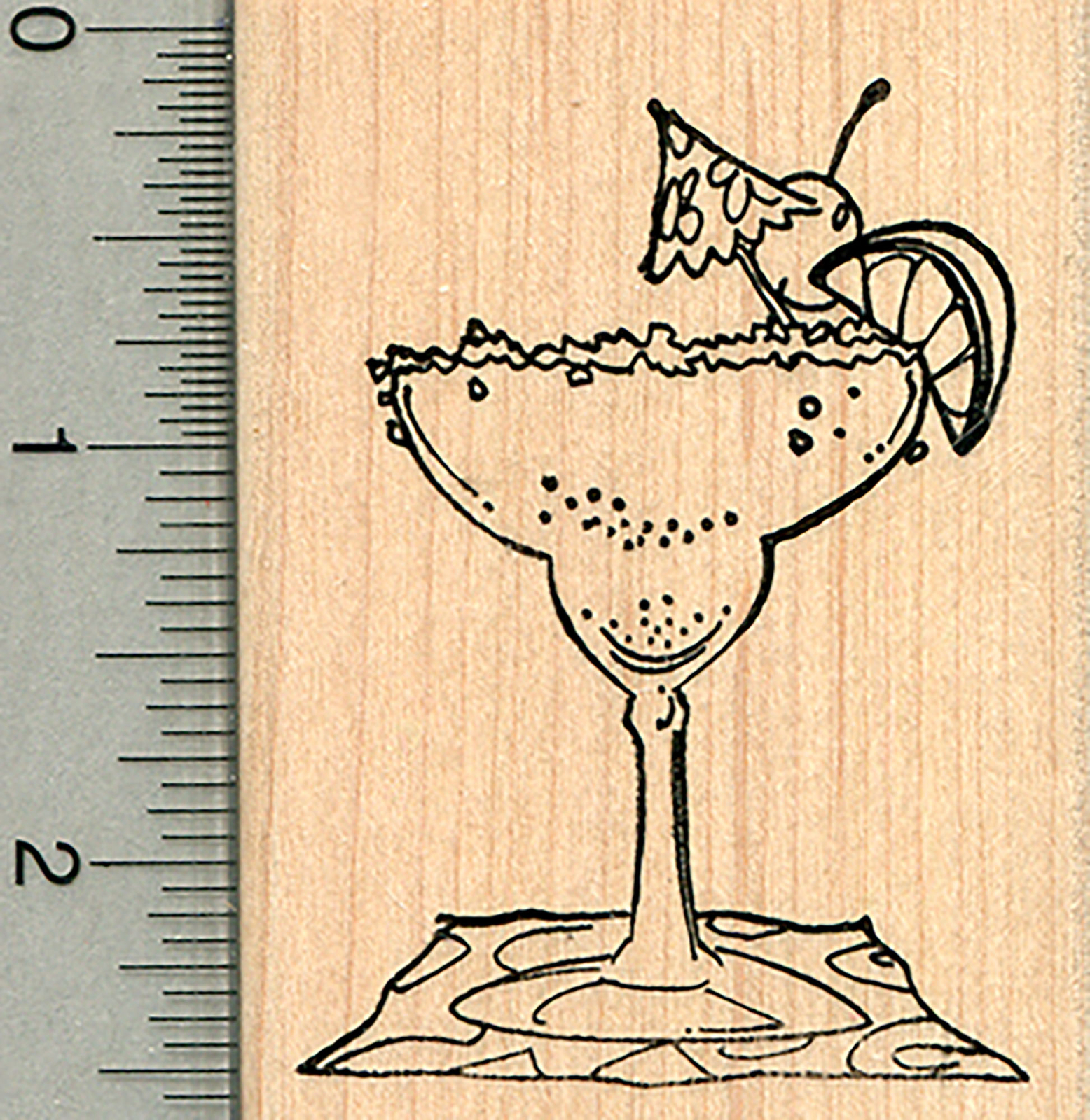 Margarita Rubber Stamp, Cocktail Series J34619 WM | eBay