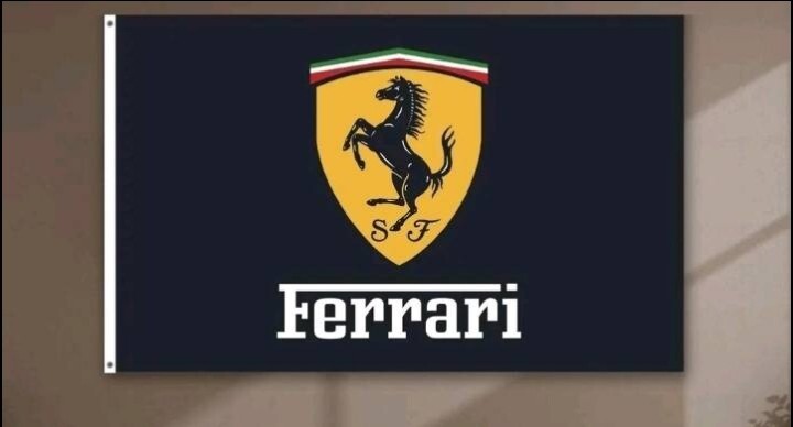 Ferrari- 3x5 Black Garage Car Club Flag-Banner-3x5ft Italy Car ...