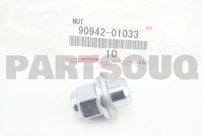 9094201033 Genuine Toyota 12mm x 1.5 Lug Nut Hub FOR AXLE | 90942-01033 ...