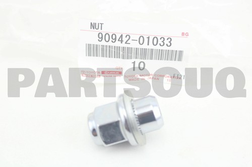 9094201033 Genuine Toyota NUT, HUB (FOR AXLE) 90942-01033 | eBay