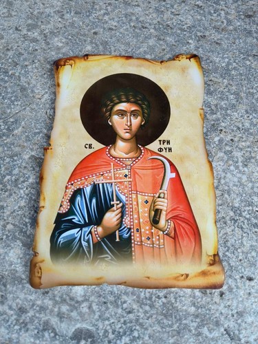 Orthodox Christian Icon of Saint Tryphon, Sveti Trifun Christian Icon ...