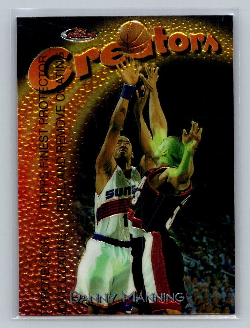 1997 Topps Finest Creators Bronze Danny Manning #194 Phoenix Suns | eBay
