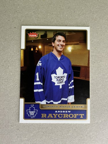 2006-07 NHL Fleer Maple Leafs #184 Andrew Raycroft | eBay