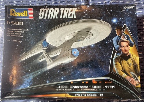 Revell Star Trek Into Darkness 1/500 USS Enterprise + Full LED Lighting ...