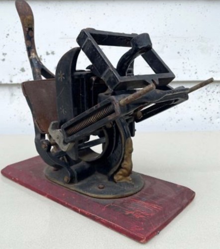 Antique Baltimore Model Desktop Table Top Printing Press Letterpress ...