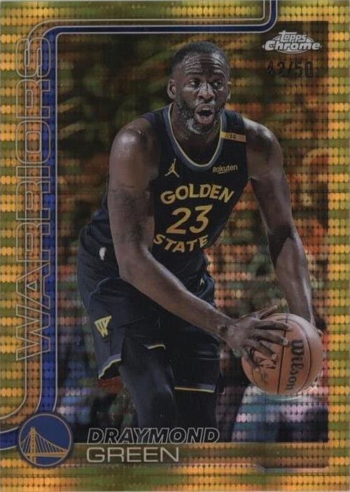 2025-26 Topps Chrome - Draymond Green #234 Gold Pulsar Refractor /50 ...