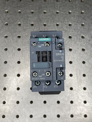 Siemens 3RT2027-1BB40 Contactor 24VDC 4011209790087| eBay