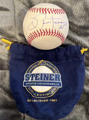 🔥Joe Pepitone Signed & Autographed MLB Baseball. Steiner Sports ...