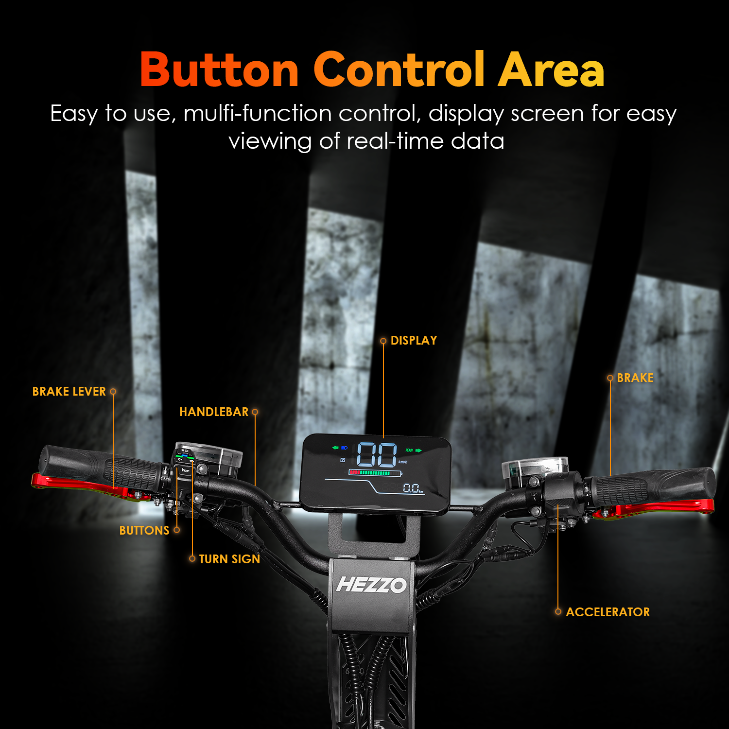 HEZZO F8 8000W Electric Scooter Off Road 62MPH Foldable Adults Escooter ...