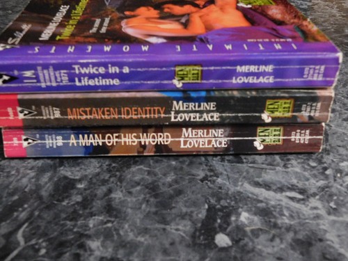 Silhouette Merline Lovelace lot of 3 Men on the Bar H Ser Contemporary ...