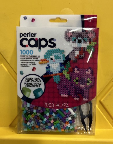 Perler Cap 1000 Solid top Fuse Bead Starter Kit-KOALA 1 pack of 1 kit ...