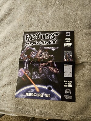 FRIDAY THE 13th (Jason Vs Jason X) Promotional "Mini Poster" | eBay