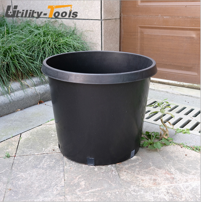10X 5gallon Squat Heavy Duty Premium Plastic Nursery Plant Container ...