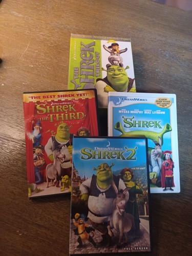 The Shrek Trilogy (DVD, 2007, Multiple Disc Set) | eBay