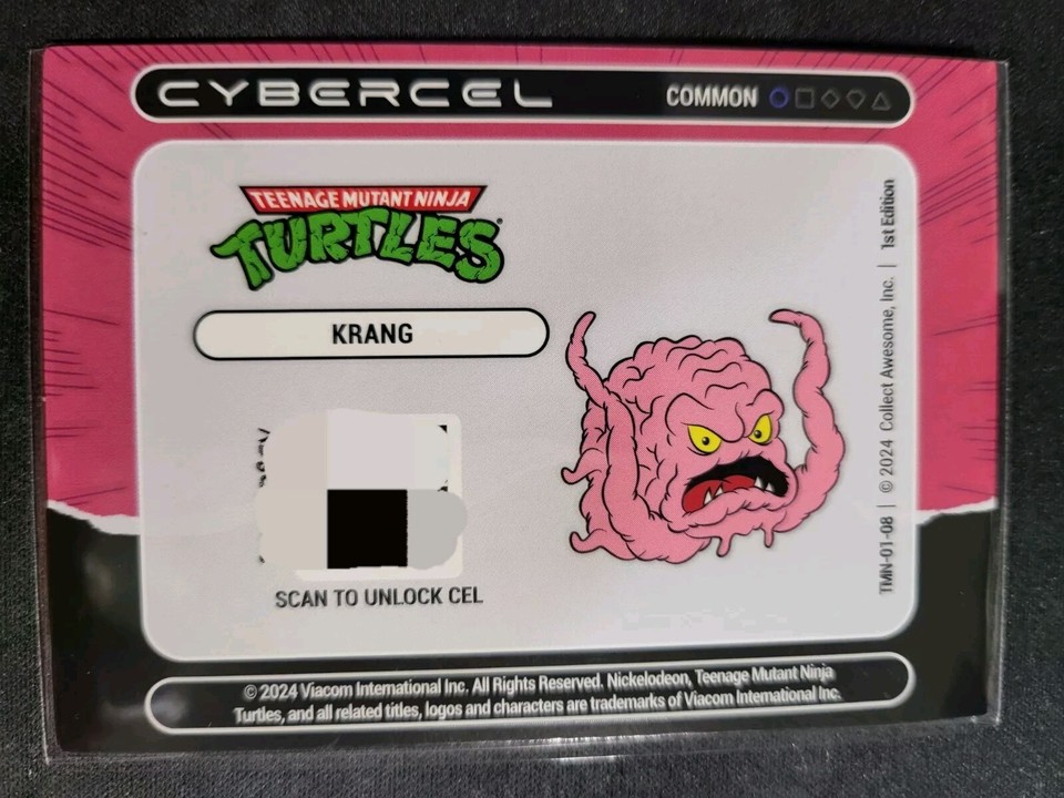 2024 Cybercel Teenage Mutant Ninja Turtles (TMNT) - Krang Card ...