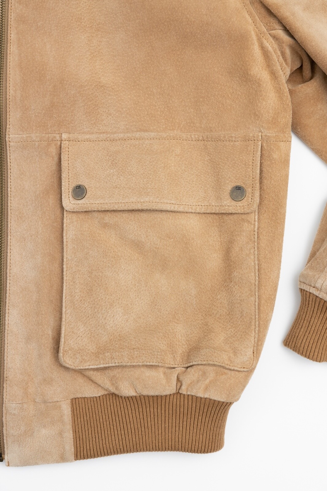 Cutter & Buck Leather Light Suede Hemingway Jacket — Size M/M | eBay