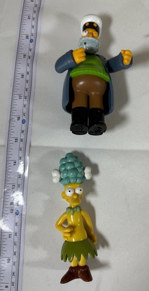 2 Lot Sideshow Mel & Captain McAllister WOS The Simpsons World Of ...