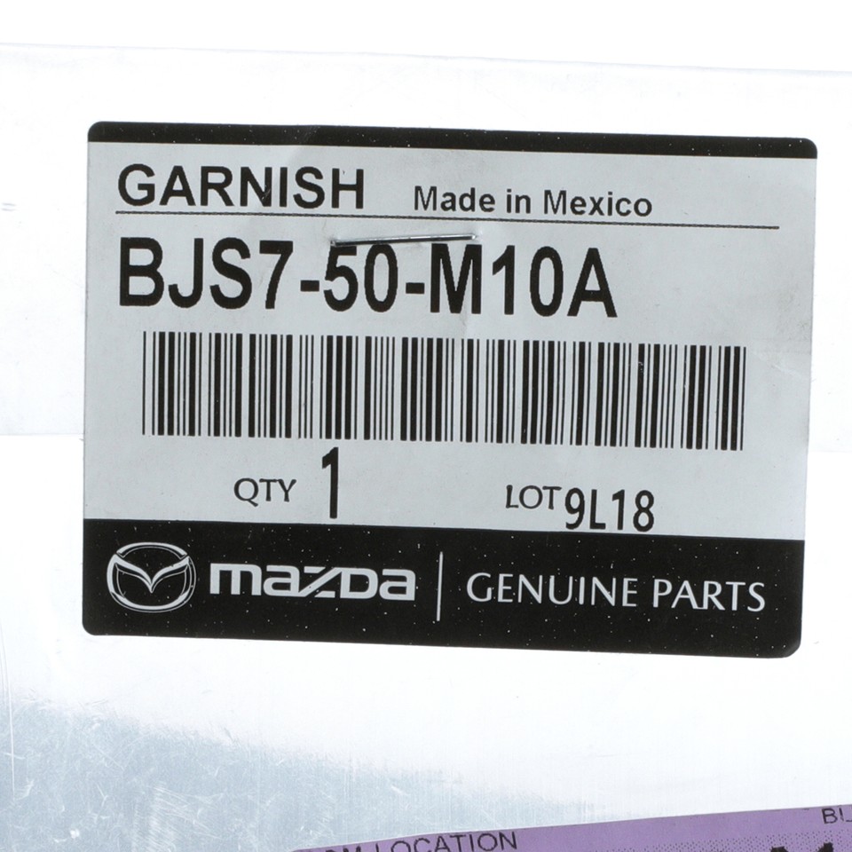 OEM NEW 2014-2018 Mazda 3 Door Applique Front Right Rearward Garnish ...