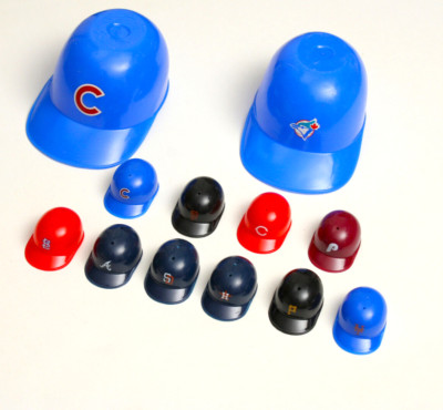 Laich MLB Batting Hat Plastic Baseball Batting Mini Helmet Cap - Lot of ...