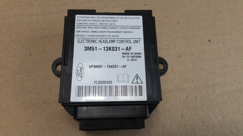 HEADLAMP LEVELLING KONTROL MODULE UNIT 3M51-13K031-AF FOR FORD KUGA ...