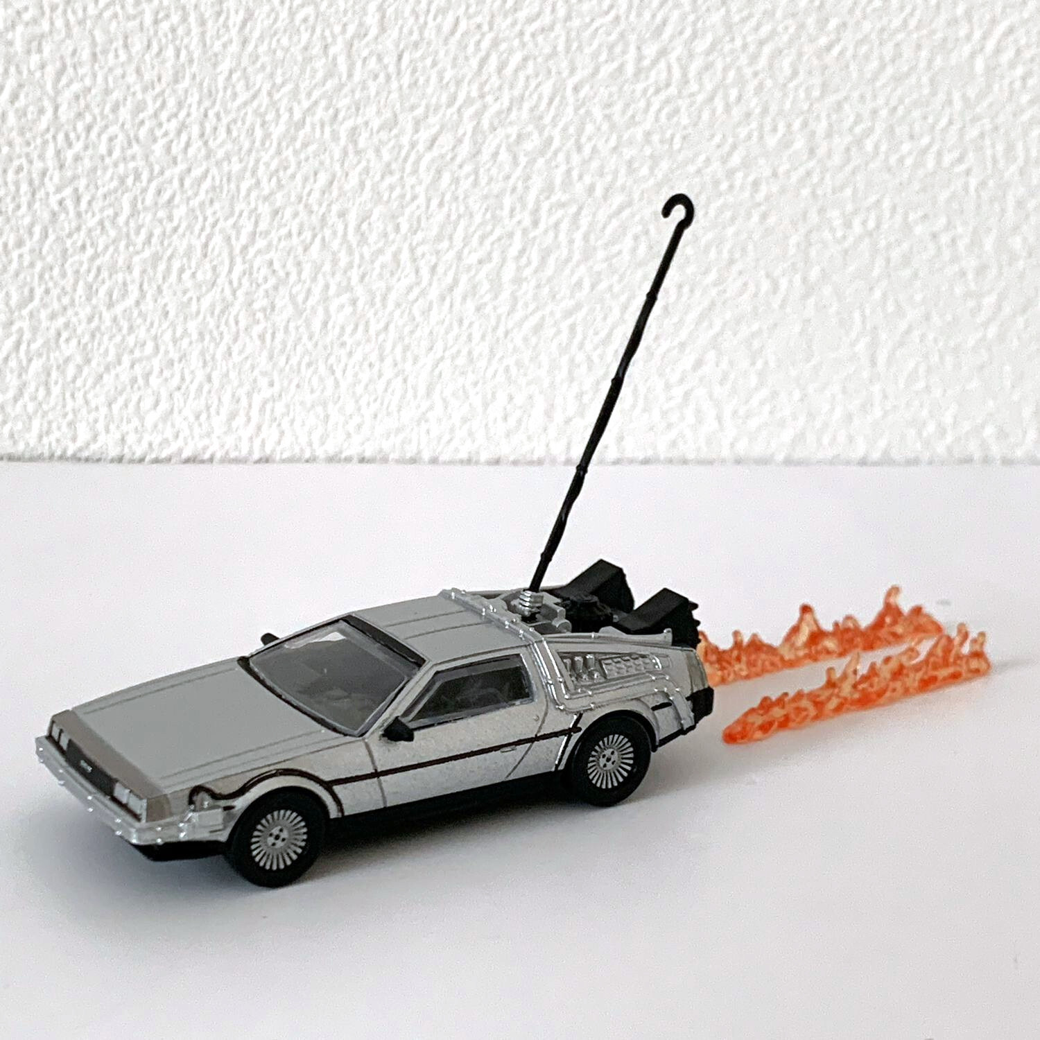Back To The Future DELOREAN Effect 1/64 Scale Mini Car Figure Anime ...