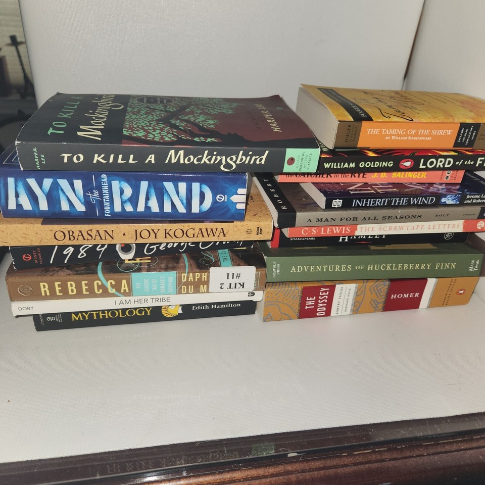 A Collection Of 16 Literary Classics - Paperbacks - New Or Very Good ...