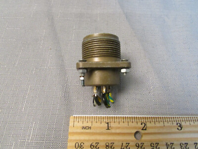 VEAM ITT CANNON Connector Plug 5 PIN 5-245-1 | eBay