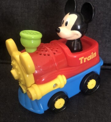 Vtech Go! Go! Smart Wheels Choo Choo Express Train MICKEY MOUSE ...