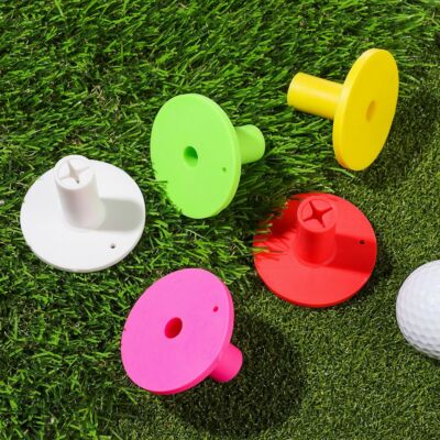 5pcs Rubber Golf Tees Stability Tee Holder Golf Training Aid for ...