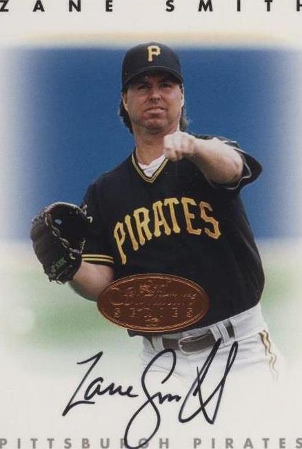 1996 Leaf Signature Series - Autographs Zane Smith Bronze (AU) for sale ...