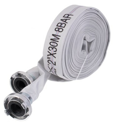 Fire Hose 2'' diameter 2 inch 30m meters 98 ft long water hose pressure ...