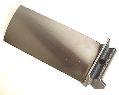 F-15 Titanium Jet Engine Blade Key Chain. Turbine Aircraft Pratt F100 ...