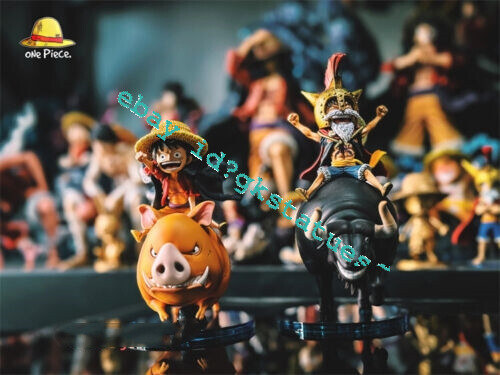 CM Studio One Piece Riding Pig Monkey D Luffy Resin Statue in stock H15 ...