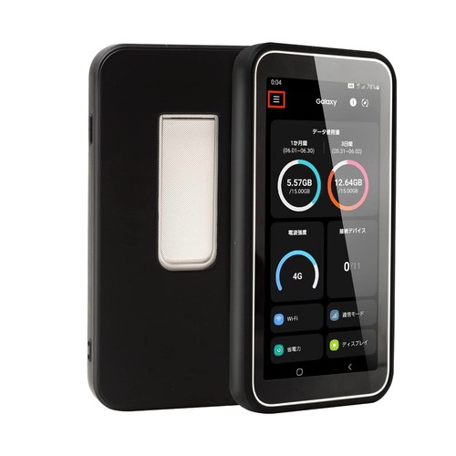 galaxy 5g mobile wi-fi case scr01 case genuine TPU silicone case pocket ...