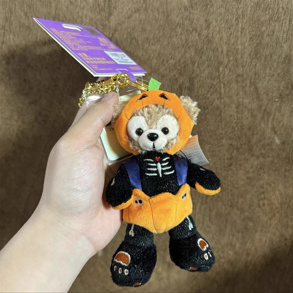 Disney authentic 2025 Duffy bear Plush keychain Halloween disneyland | eBay