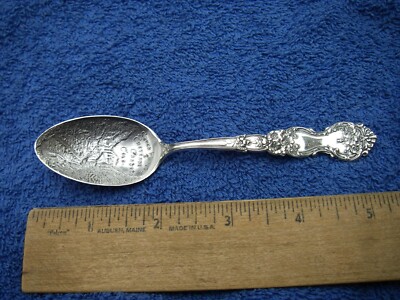 Old COLORADO Souvenir Spoon-SEVEN FALLS, CHEYENNE CANYON Bowl-Shepard ...