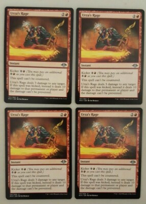[4x] Urza's Rage Modern Horizons MTG Magic The Gathering NM Playset | eBay