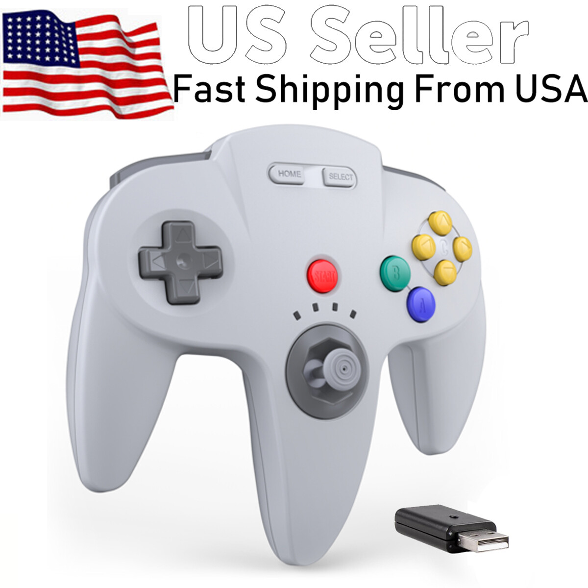 Wireless N64 Switch Controller for Nintendo Switch , PC Mac Windows ...