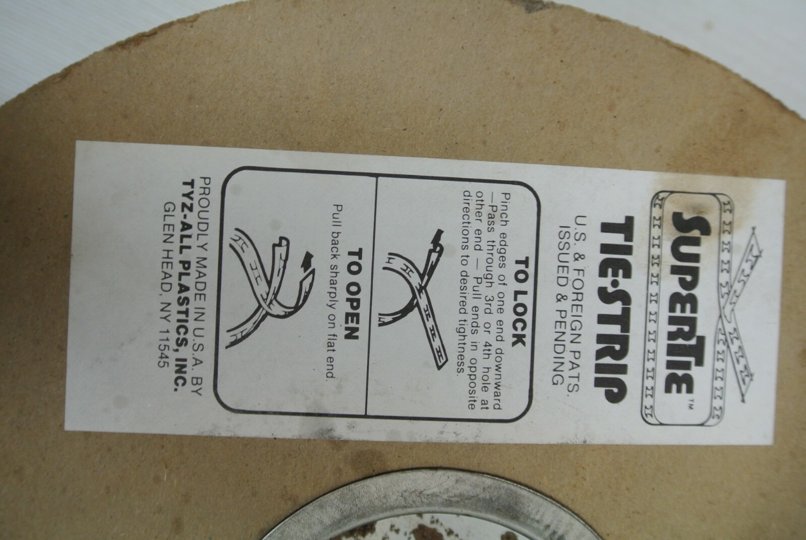 2 Rolls Supertie Tie Strip 1,000 feet Tyz 3/4" - Connector Tool ...