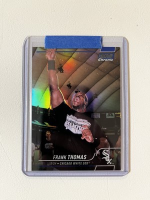 Frank Thomas #139/199 Blue Refractor 2022 Topps Stadium Club Chrome SP ...