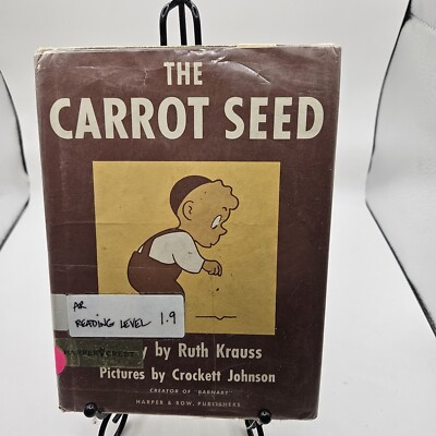 The Carrot Seed By Ruth Krauss Vintage Hardcover With DJ 1945 Copyright ...