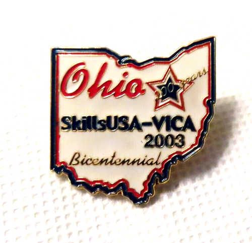 Ohio Skills USA SkillsUSA VICA 2003 (200 years) Label Logo Pin | eBay