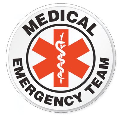 Medical Emergency Team Hard Hat Decal Hard Hat Sticker Helmet Safety ...
